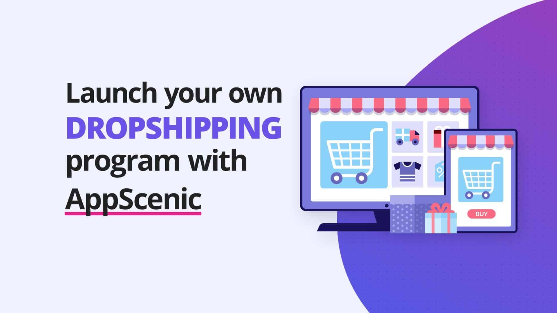 How To Launch Your Own Dropshipping Program - AppScenic