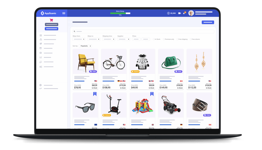 Start Free Trial – AppScenic - Dropshipping & Wholesale Platform ...